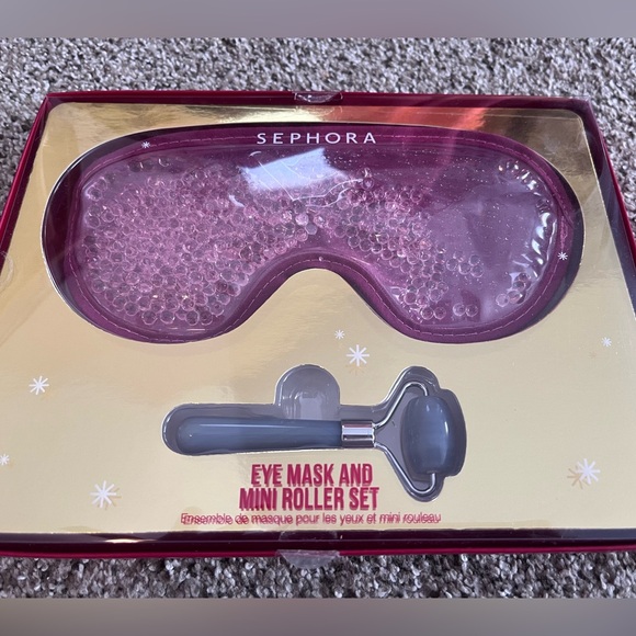 Sephora | Skincare | New In Box Sephora Eye Mask And Mini Roller Set ...